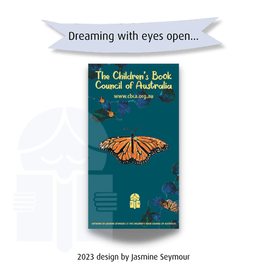 2022 Enamel butterfly pin – Children's Book Council of Australia