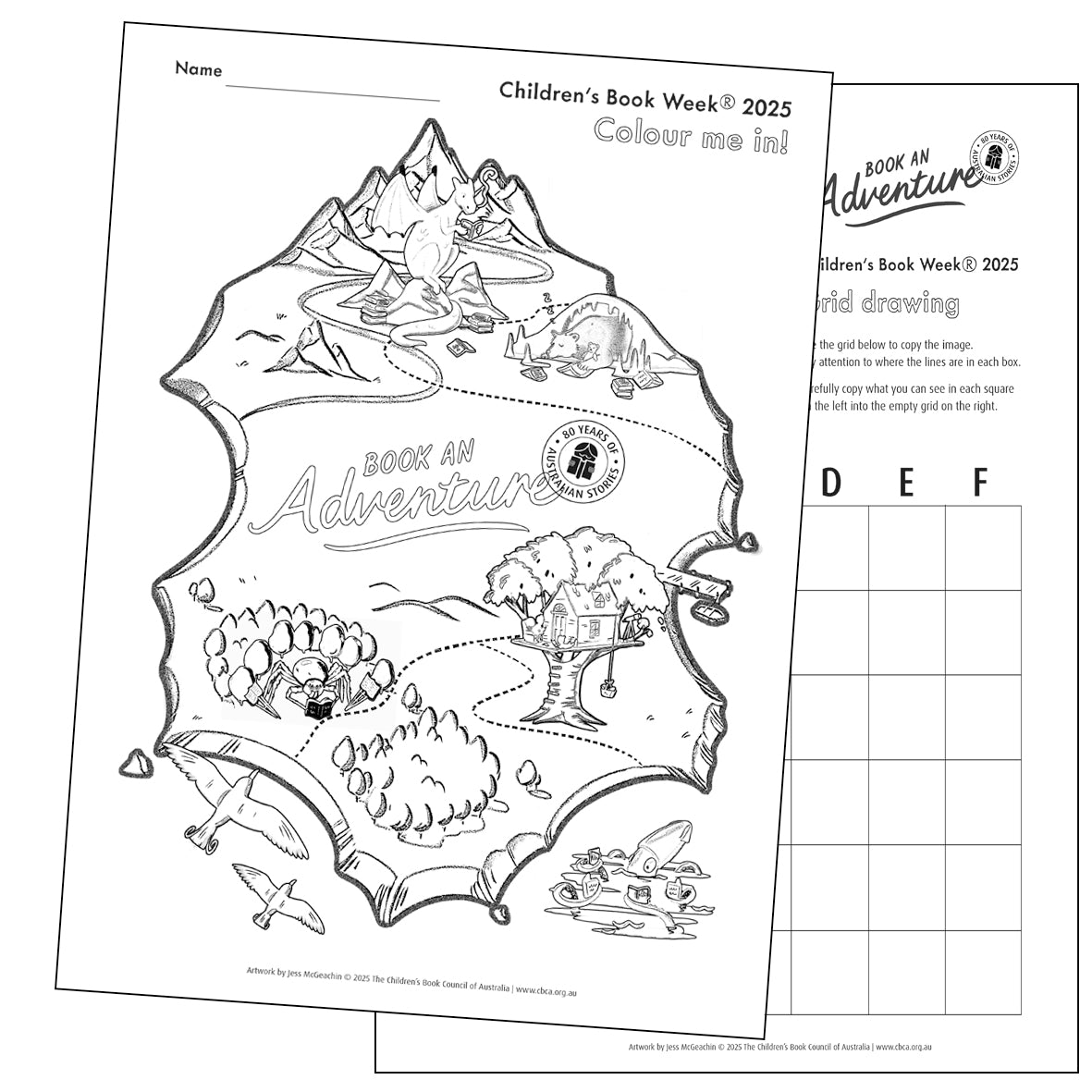 2025 Digital Colouring-in Sheet – Children's Book Council of Australia