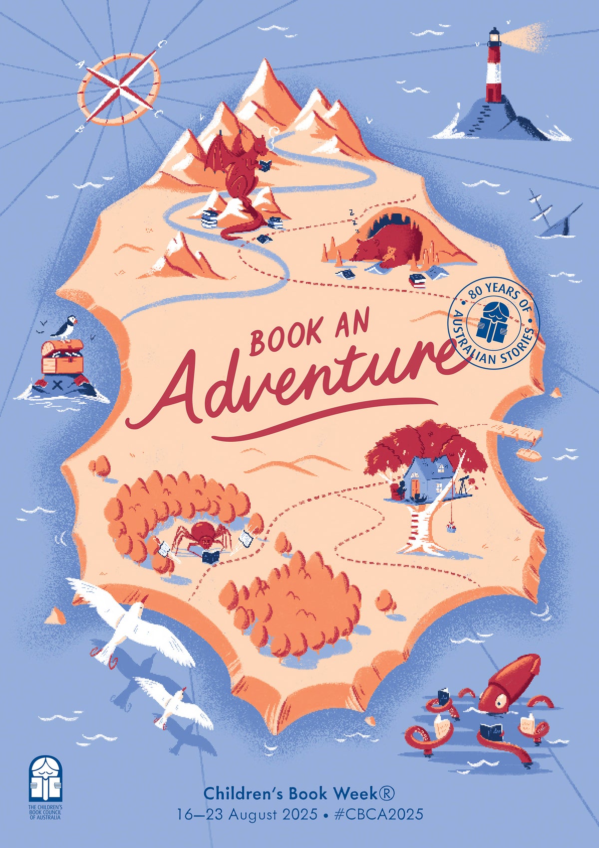 2025 Children's Book Week A0 Poster – Children's Book Council of Australia