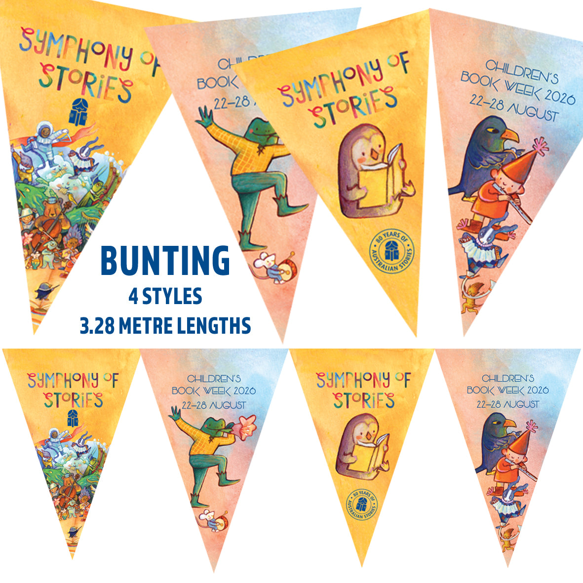 2026 Bunting - Symphony of Stories – Children's Book Council of Australia
