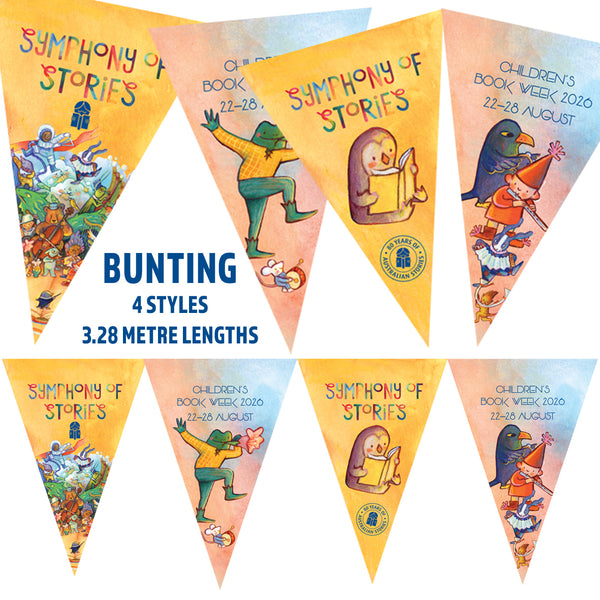 2026 Bunting - Symphony of Stories – Children's Book Council of Australia