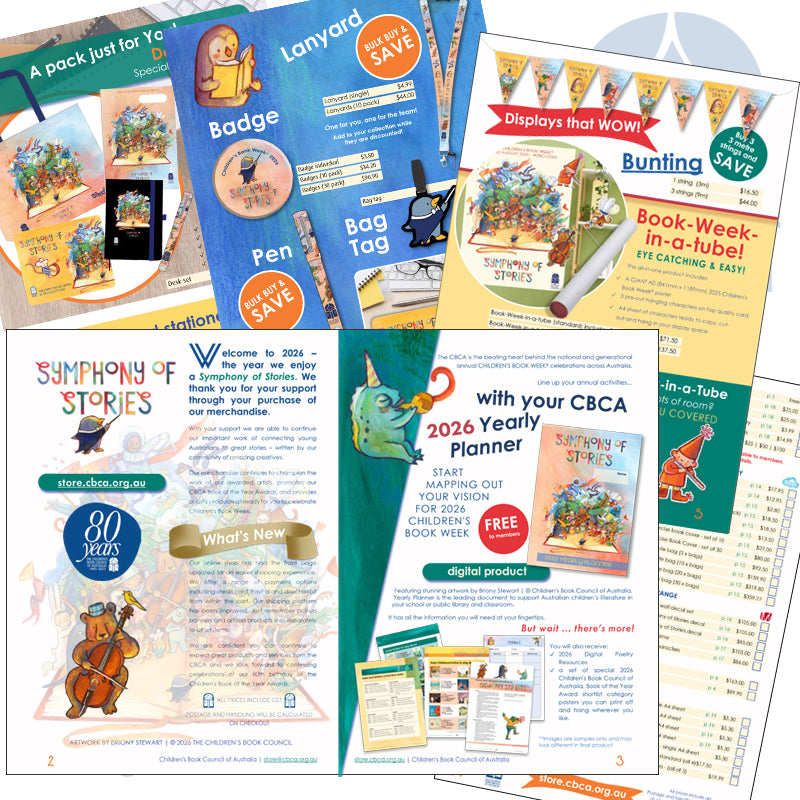 2026 CBCA Merchandise Catalogue – Children's Book Council of Australia
