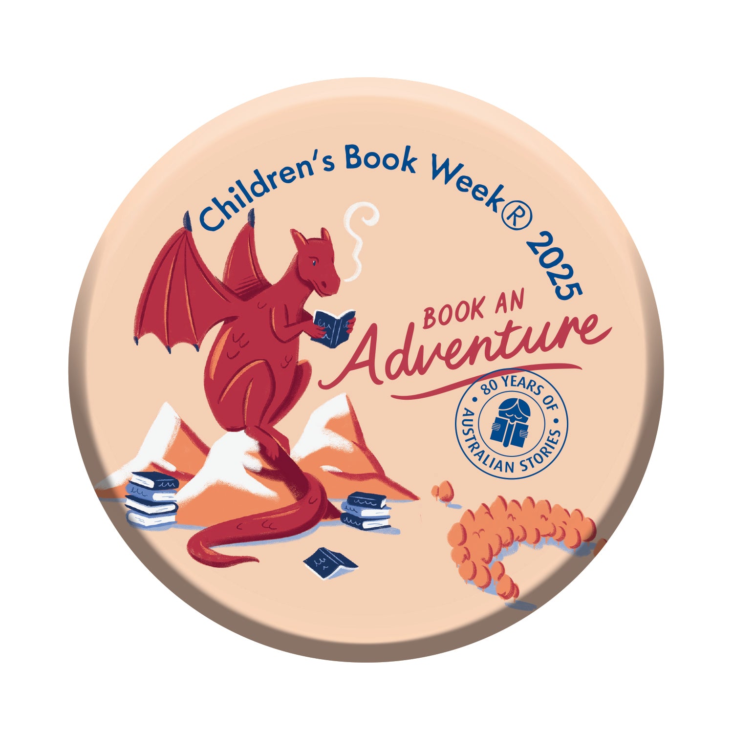 2025 Children's Book Week® Badge – Children's Book Council of Australia
